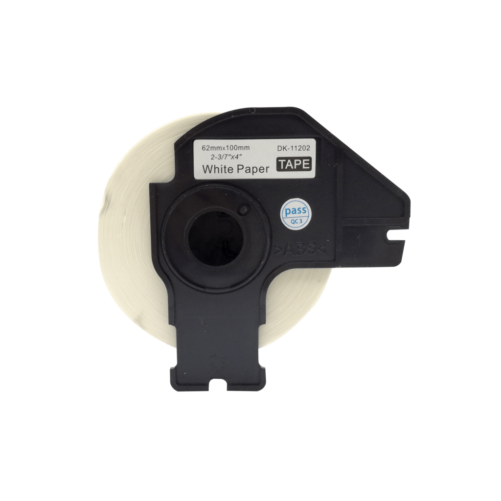 Ok Maxwork เทปพิมพ์ฉลาก DK-11202 ขนาด 62*100 mm. 300 ป้าย/ม้วน